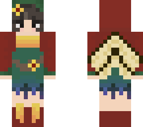 Minecraft Papercraft Witch