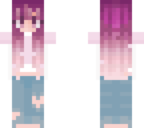 Pink girl | Minecraft Skin