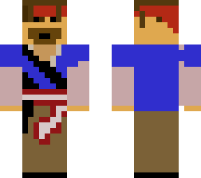 scuffed jack sparrow | Minecraft Skin