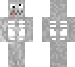 silly skeleton | Minecraft Skin