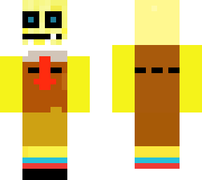 Spongebob in komisch | Minecraft Skin