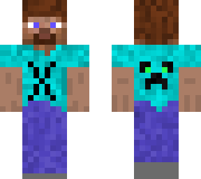 steve but little texture | Minecraft Skin