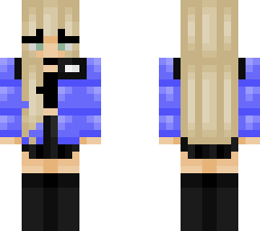 Chav with blue jacket | Minecraft Skin