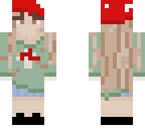 Cute Mushroom Girl | Minecraft Skin