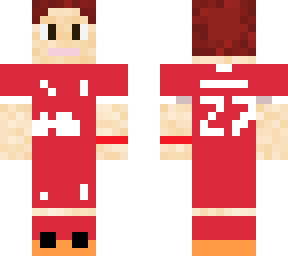 Darwin Nunez 2023/24 Season Kit | Minecraft Skin