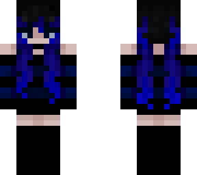 DB With front blue bangs 2023 May | Minecraft Skin