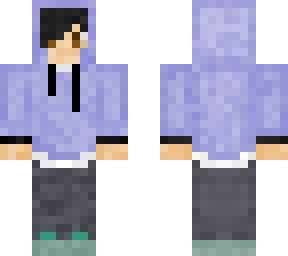 DK Minecraft Violet Hoodie Skin | Minecraft Skin