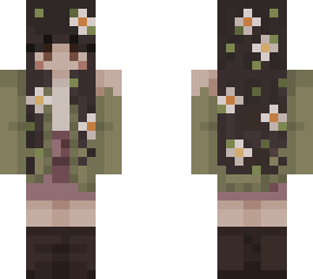 Flower Girl Minecraft Skin