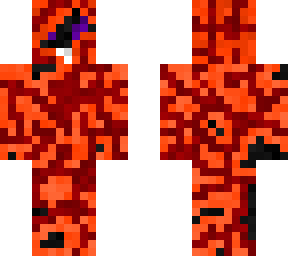 Magmafied Obsidian Mutant | Minecraft Skin