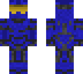 master chief azul 4k | Minecraft Skin