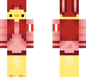 Mcc 31: Red rabbits Capitan Gato | Minecraft Skin