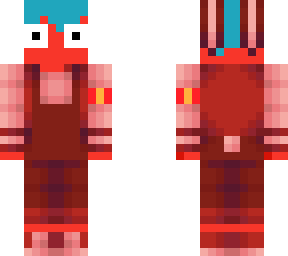 Mcc 31: Red rabbits Ollie | Minecraft Skin