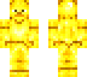 New Golden Steve | Minecraft Skin