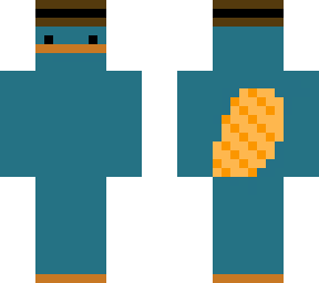 Perry The Platypus | Minecraft Skin