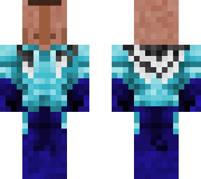 Poseidon Villager | Minecraft Skin