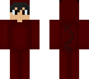 Red devil boy onesie | Minecraft Skin