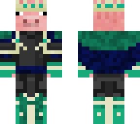 Technoblade Antartic-styled Syndicate outfit | Minecraft Skin