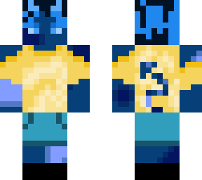 Blue Demon | Minecraft Skin