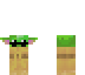 cool grogu | Minecraft Skin