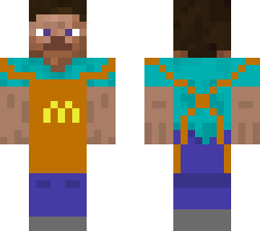 McDonalds Steve | Minecraft Skin