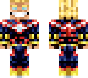 MHA Iron All Might | Minecraft Skin