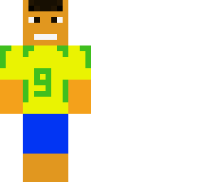 ronaldo nazario | Minecraft Skins