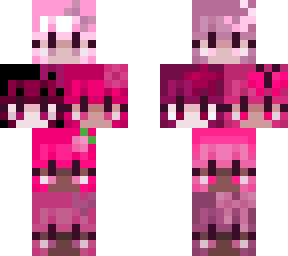 8 Pink Female Human PFP Ideas | Minecraft Skin