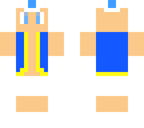 Blue toad (mario) | Minecraft Skin