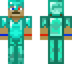 fake diamond armor | Minecraft Skins
