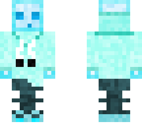Ice Blue Slime | Minecraft Skin
