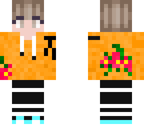orange jacket | Minecraft Skins