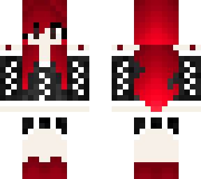 red gothic | Minecraft Skins