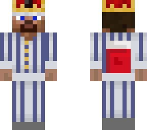 a bedwars king | Minecraft Skin