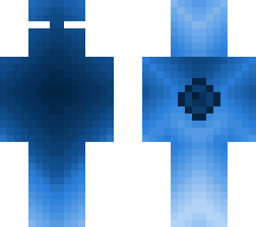 Blue glass | Minecraft Skin