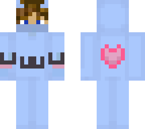 blue uwu boy | Minecraft Skin