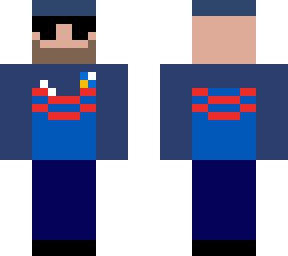 Coach Beard(very basic) | Minecraft Skin