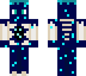 Ethan with sculk infection stage 3 | Minecraft Skin