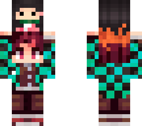 Nezuko from Nova Skin | Minecraft Skin