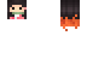 Nezuko from Nova Skin | Minecraft Skin