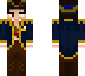 pirate captain | Minecraft Skin
