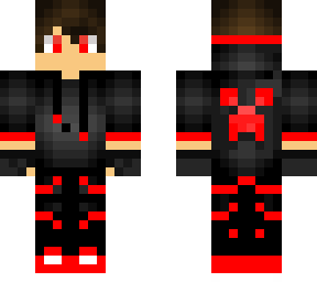 red gamer boy pro | Minecraft Skin