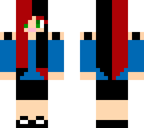 split dye | Minecraft Skin