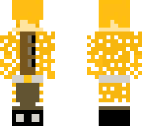 Zenitsu agatsuma | Minecraft Skin