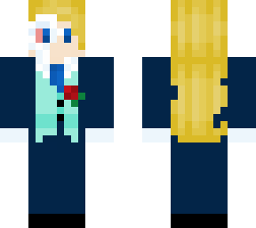 Blonde girl Phantom of the Opera Costume | Minecraft Skin