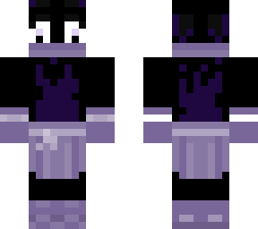 Huntress the Dark Wolf | Minecraft Skin