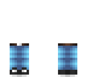 OB - Light Blue Jeans w/ Belt & Shoes | Minecraft Skin