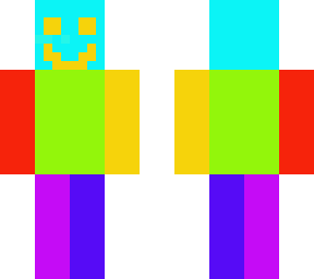 RGB man | Minecraft Skin