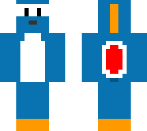 blue yoshi | Minecraft Skins