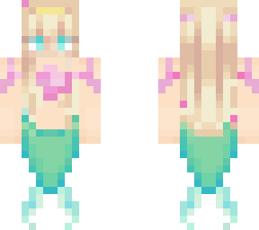 Barbie sirena | Minecraft Skin