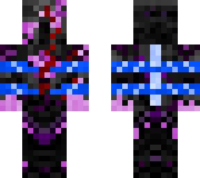 Corrupted Knight with Susanoo | Minecraft Skin